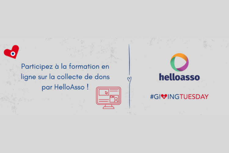 Formation en ligne : lancer sa collecte de dons avec HelloAsso | Giving Tuesday France